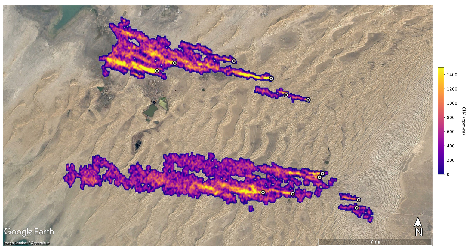 NASA’s EMIT Instrument Detects Massive Methane Emitters - The Space Report