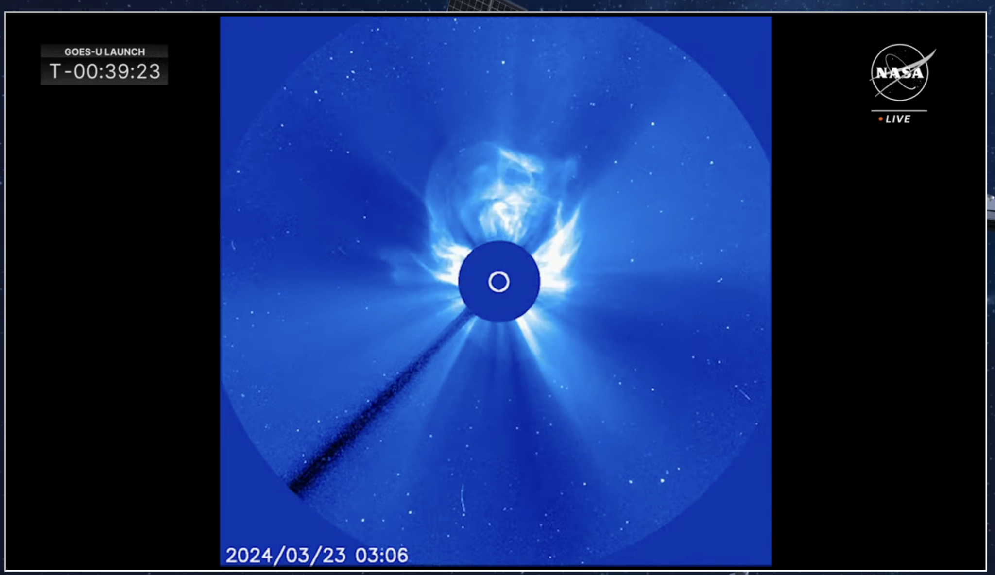 NOAA's GOES-U satellite carries operational coronagraph. - The Space Report