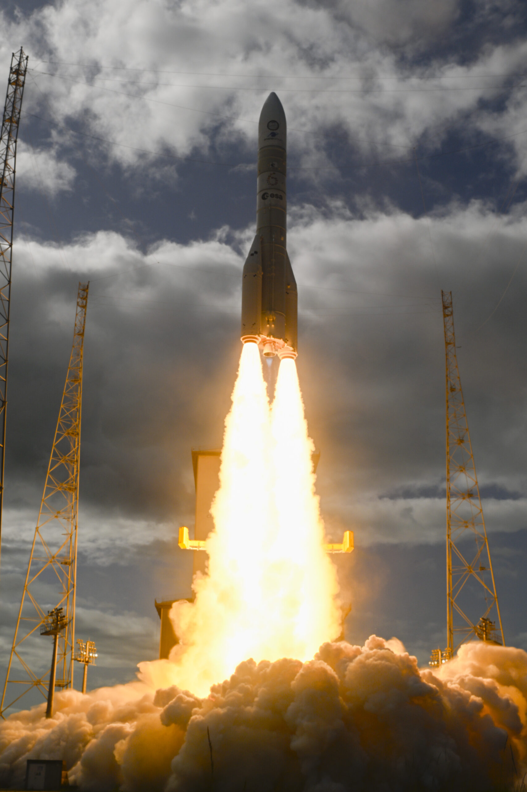 Rocket launch, Ariane 6, flew from French Guiana. - The Space Report